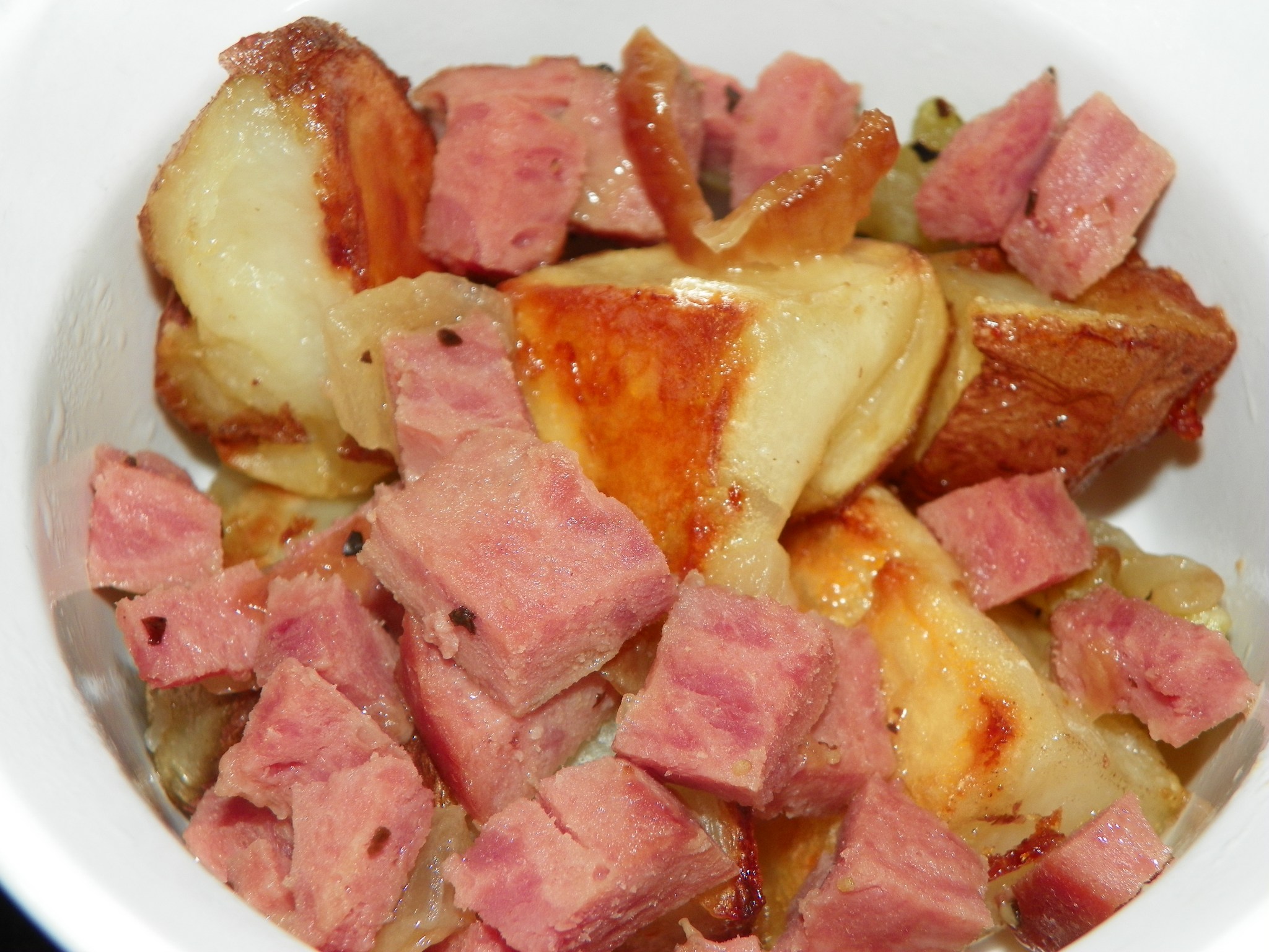 Roasted Potatoes with Pastrami Ragu – What's for Dinner Moms?
