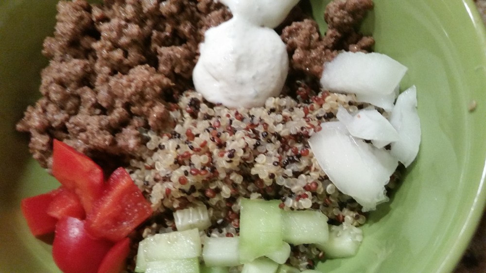 Ground Beef Shawarma Quinoa Bowl – What's for Dinner Moms?
