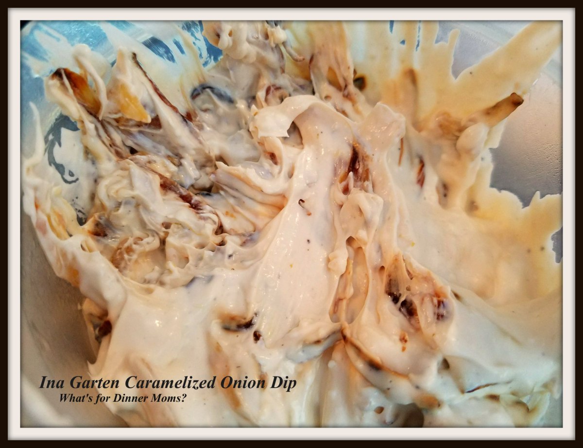 Ina Garten’s Caramelized Onion Dip (remade by me) – What's for Dinner Moms?