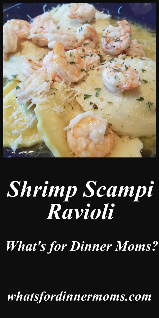 Shrimp Scampi Ravioli – What's for Dinner Moms?