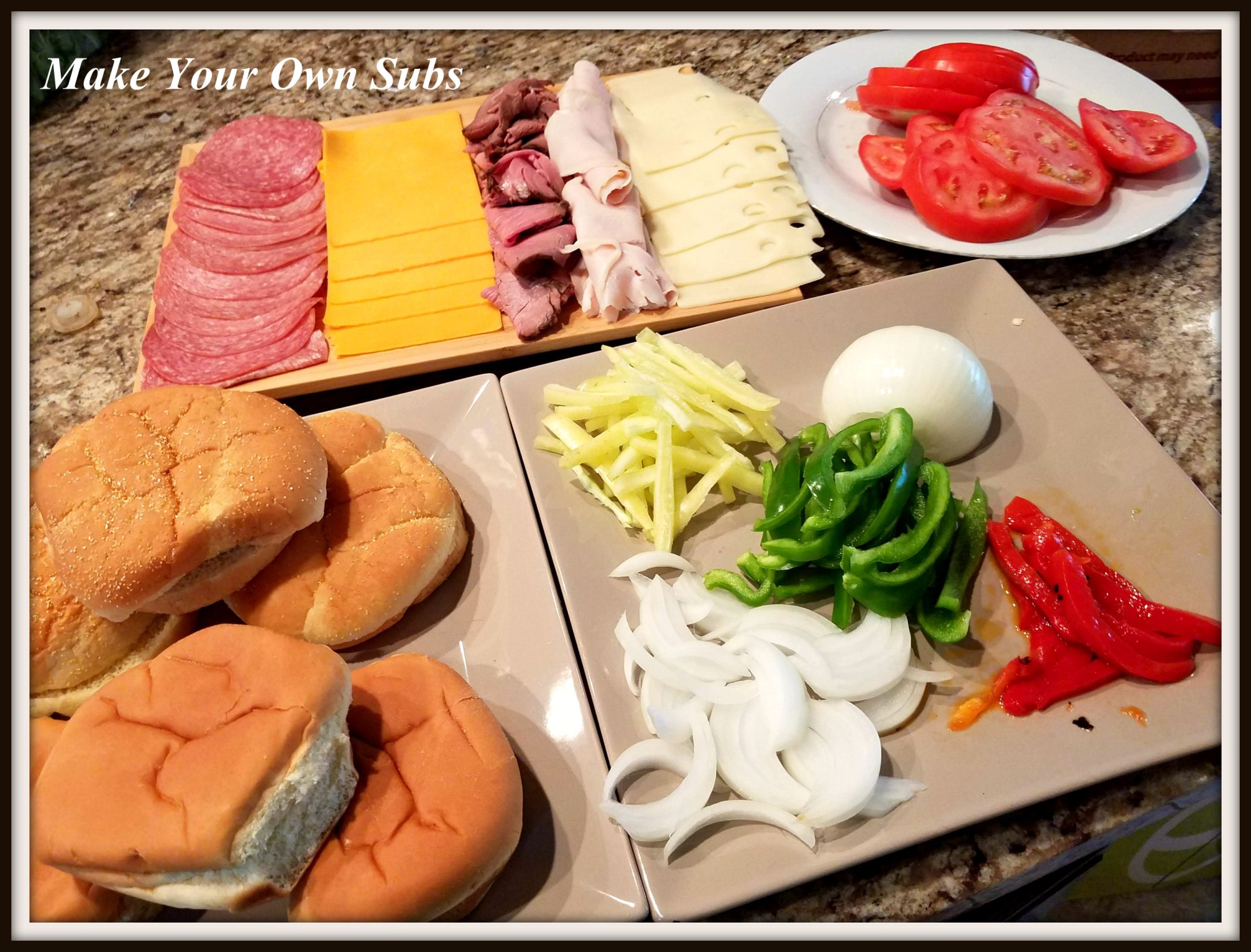 Make Your Own Sandwich/Sub Night – What's for Dinner Moms?